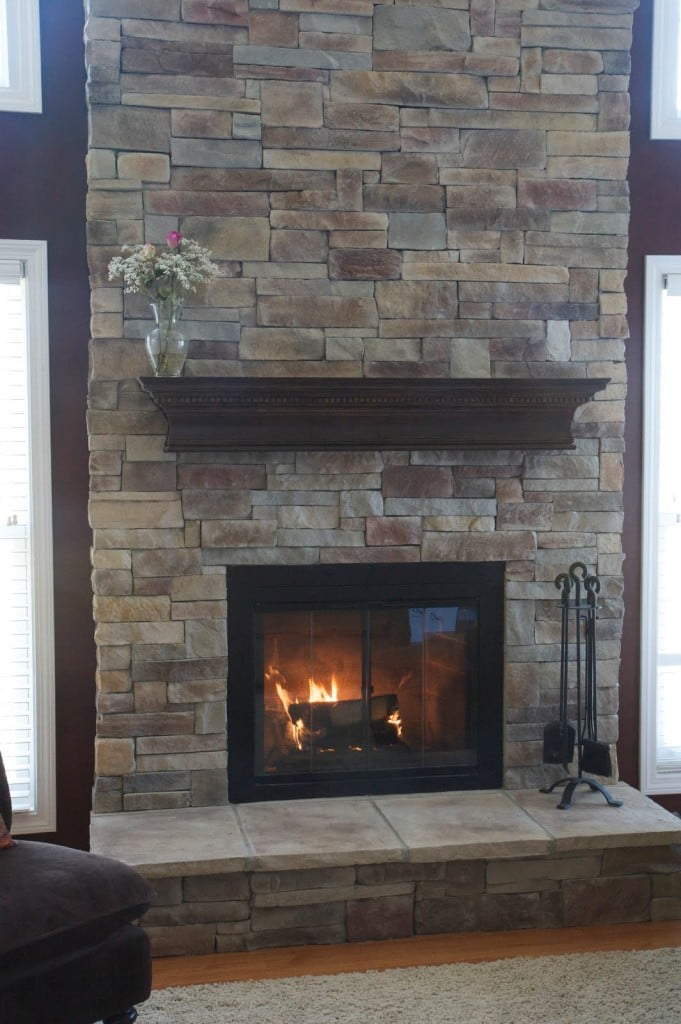 25 Interior Stone Fireplace Designs