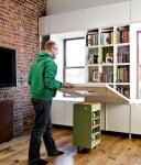 Space-Saving Hideaway Desks For Small Apartment Designs