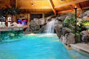 Charming & Spectacular Pool Waterfalls To Fashion Every Backyard Landscape