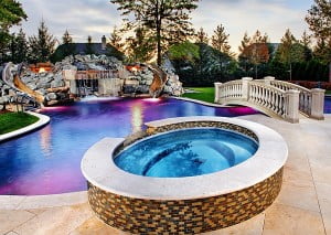 Charming & Spectacular Pool Waterfalls To Fashion Every Backyard Landscape