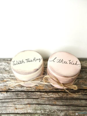 21 DIY Ring Boxes That Will Beautify And Add Romance To A Special Moment