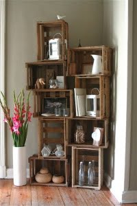 Creative Ideas On How To Re-purpose Old Wooden Crates