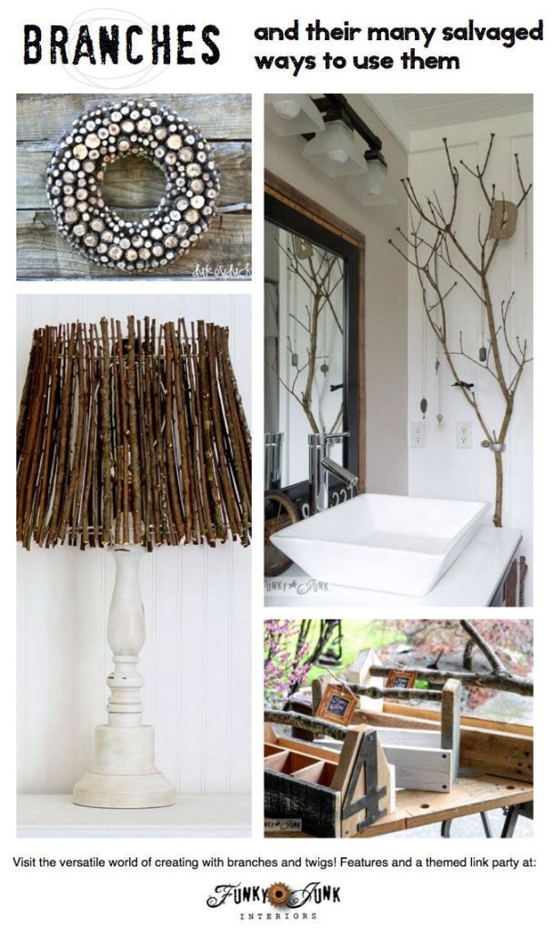 39 Simply Extraordinary DIY Branches And DIY Log Crafts That Will ...