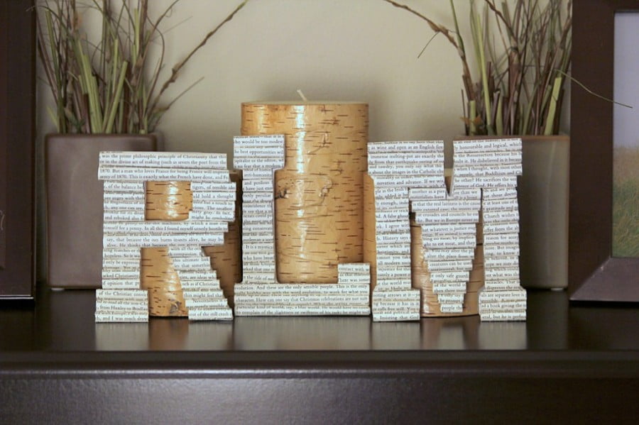 Simply Extraordinary DIY Letter Decor Here To Enhance The Aesthetic ...