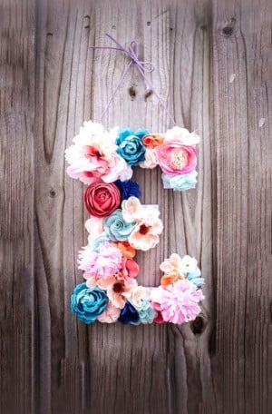 Simply Extraordinary DIY Letter Decor Here To Enhance The Aesthetic ...