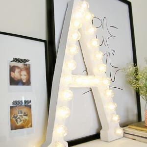 Simply Extraordinary DIY Letter Decor Here To Enhance The Aesthetic ...