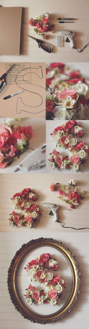 Simply Extraordinary DIY Letter Decor Here To Enhance The Aesthetic ...