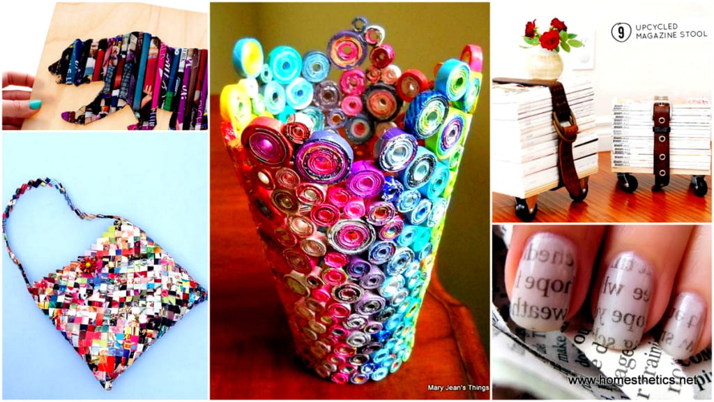35 DIY Creative Things That Can Be Done With Your Old Magazines