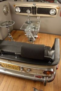 42 Simply Brilliant Ideas On How To Recycle Old Car Parts Into Furnishings