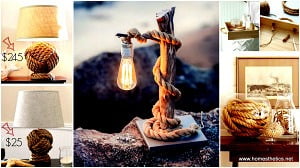 30 Rope Crafts And Decorating Ideas For A Nautical Theme