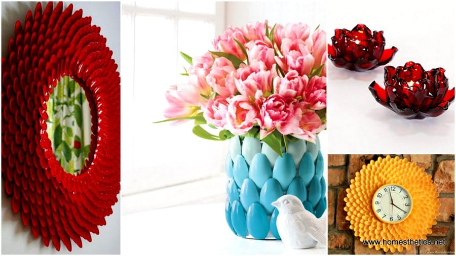 50 Plastic Spoon Crafts And Project To Try Out At Home