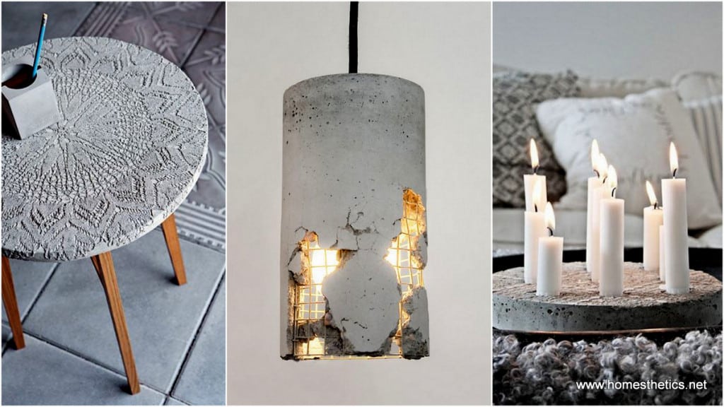15 DIY Concrete Ideas For A Chic Minimal Design