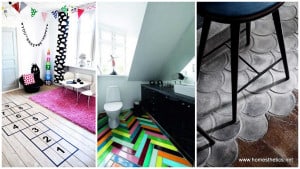 32 Highly Creative And Cool Floor Designs For Your Home And Yard