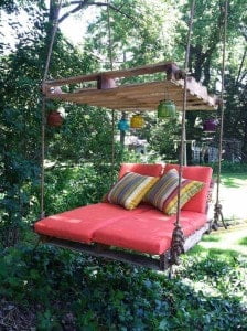 19 Relaxing Suspended Outdoor Beds That Will Transform Your Summer