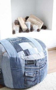 25 Unusual Cool Ways To Upcycle Old Denim Into DIY Projects
