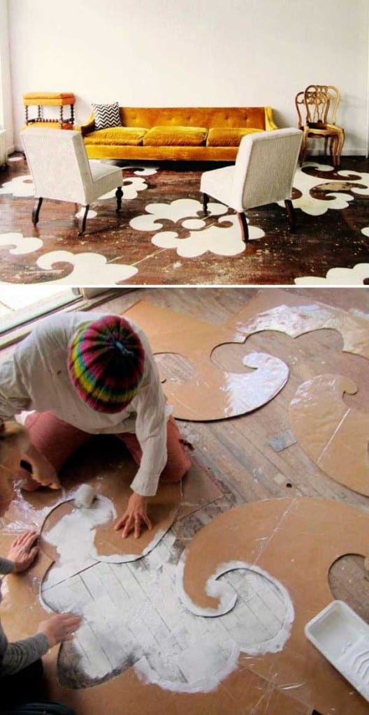 32 Highly Creative And Cool Floor Designs For Your Home And Yard