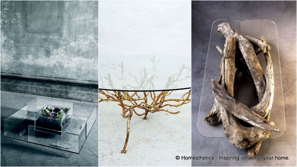 13 Incredible Glass Top Coffee Table Designs