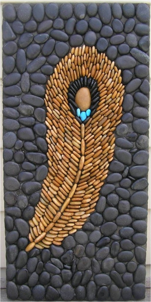 29 Garden Pathway Pebble Mosaic Ideas For Your Home Surroundings