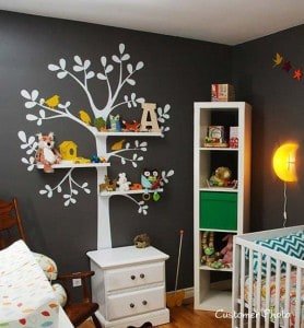 30 Ingenious Wall Tree Decorations To Beautify Your Home