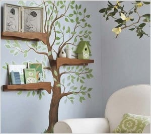 30 Ingenious Wall Tree Decorations To Beautify Your Home