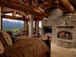 38 Rustic Country Cabins With A Stone Fireplace For A Romantic Get Away