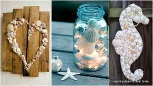 21 Beautifully Ingenious Sea Shell Projects To Consider