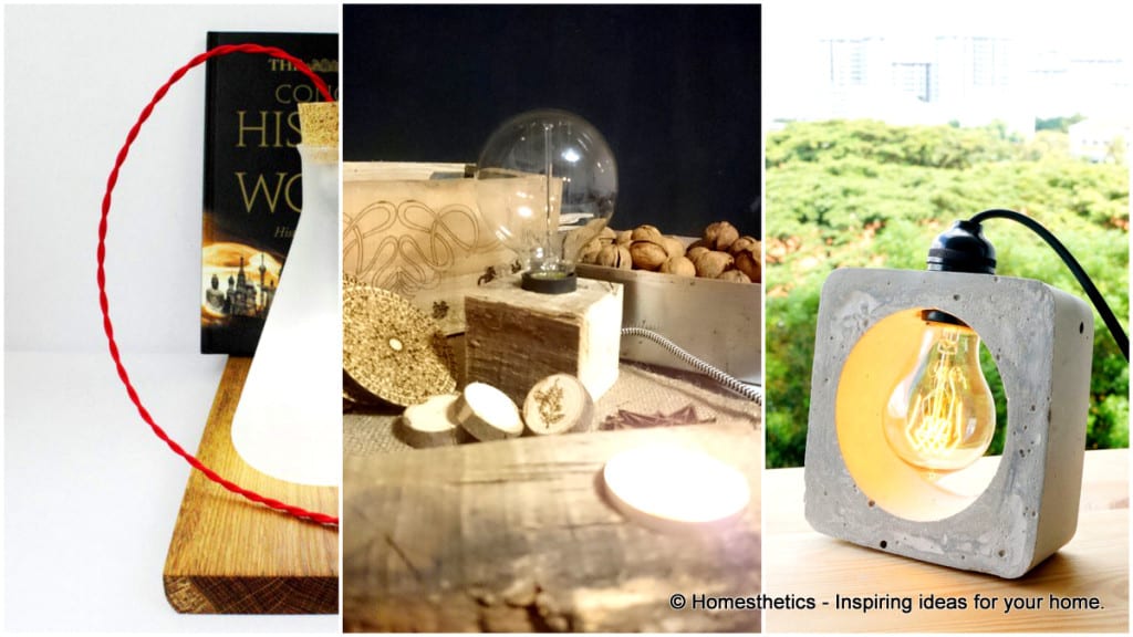 21 Ingeniously Creative Handmade DIY Lamp Projects For Enthusiasts