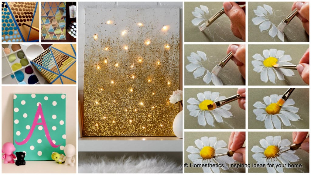 Learn The Basics Of Canvas Painting Ideas And Projects