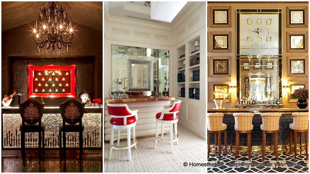 52 Home Bar Ideas To Elevate Your Space | Wet Bars, Cocktail Corners ...