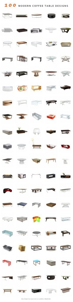 101 Simple Free DIY Coffee Table Plans