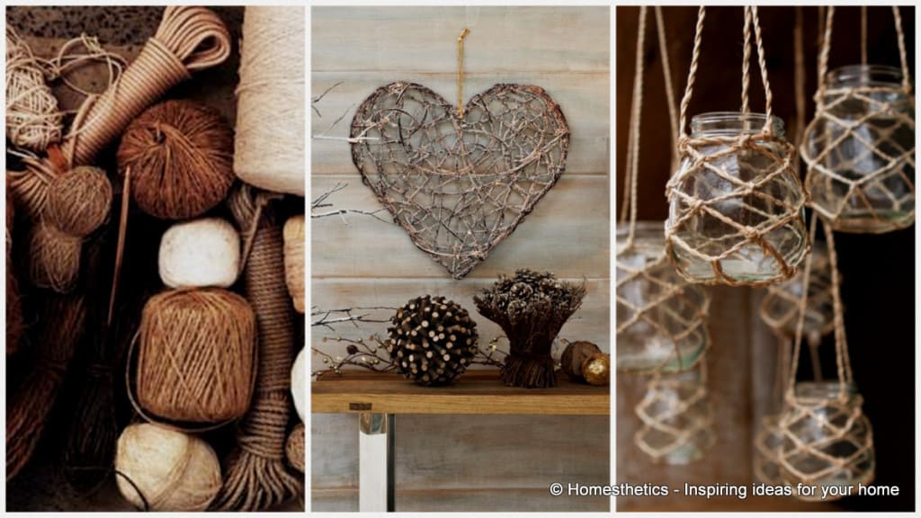 15 Beautiful Rope Crafts For Timeless Decor Ideas