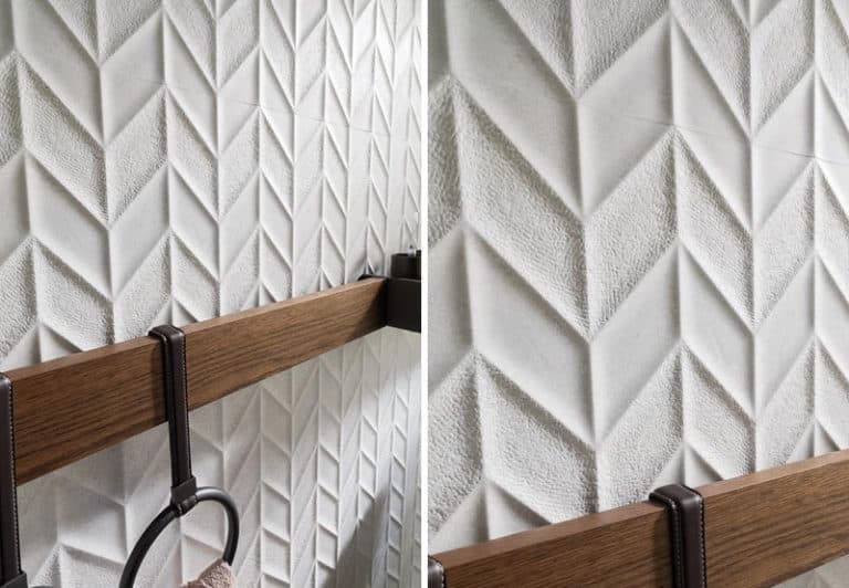 25 Spectacular 3D Wall Tile Designs To Boost Depth And Texture