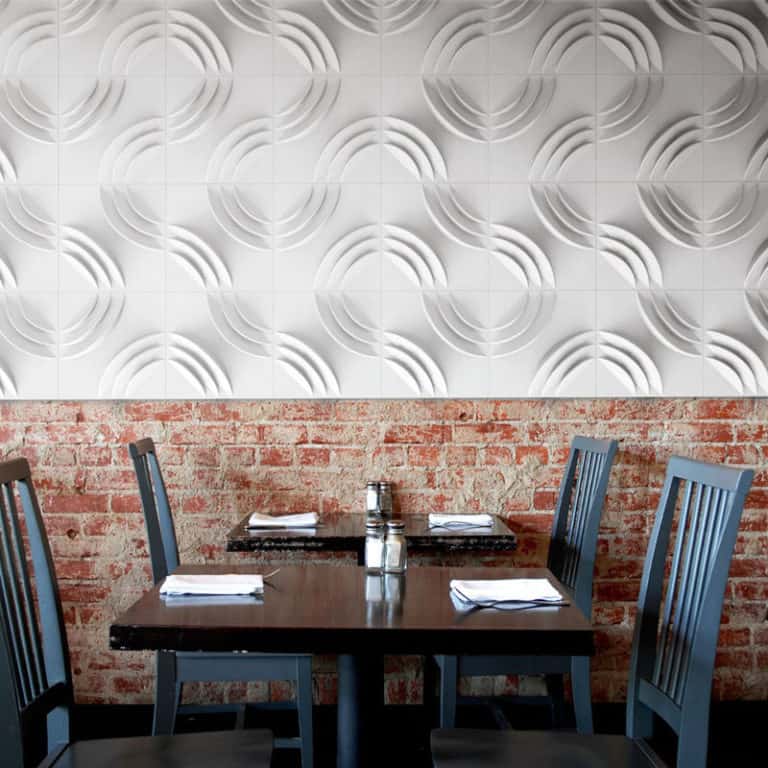 25 Spectacular 3D Wall Tile Designs To Boost Depth And Texture