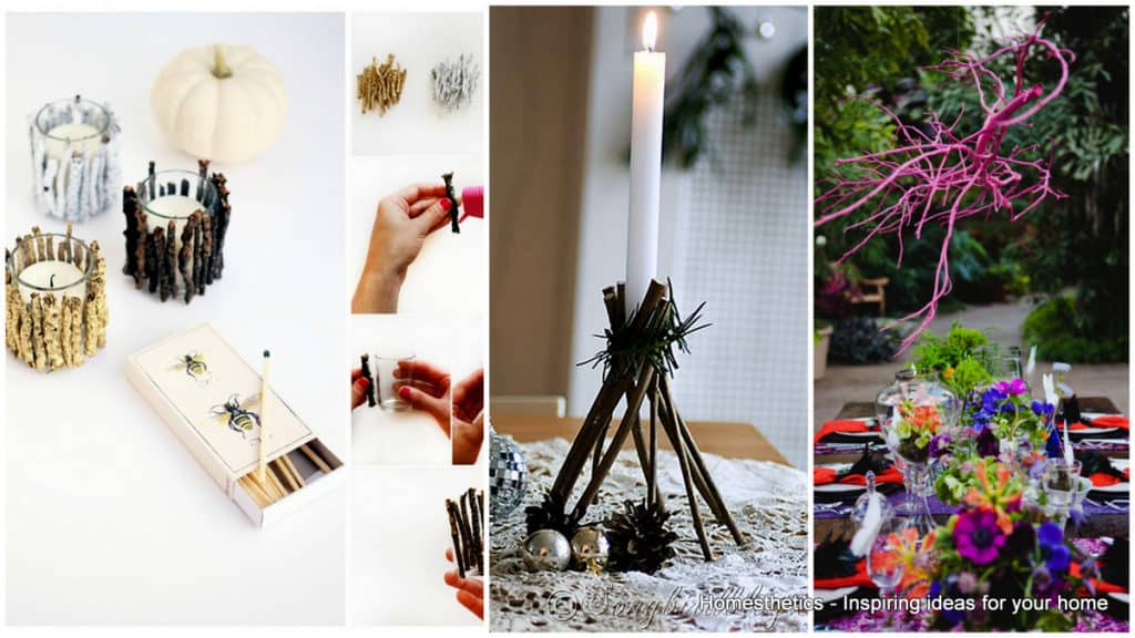 Adorne Your Home With DIY Twig Decorations