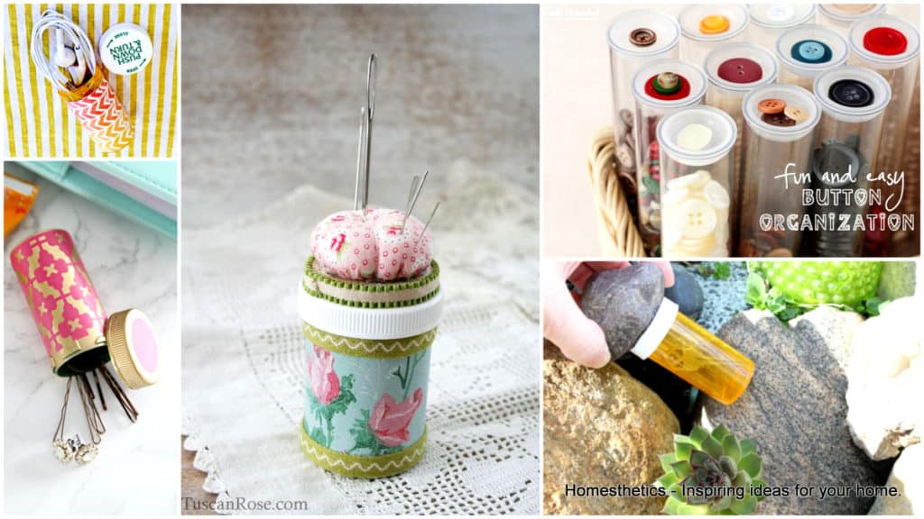 24 Super Ingenious Pill Bottle Crafts That Will Help You
