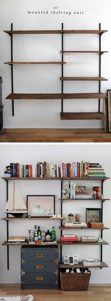 19 Beautiful Easy DIY Shelves To Build At Home