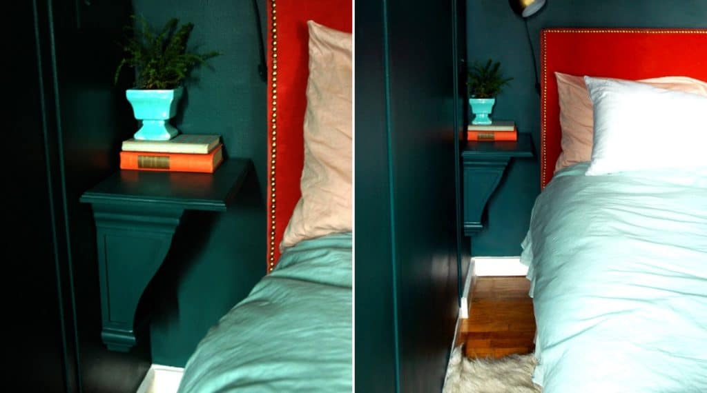 21 Super Small Nightstands Ready To Fit In Petite Bedrooms