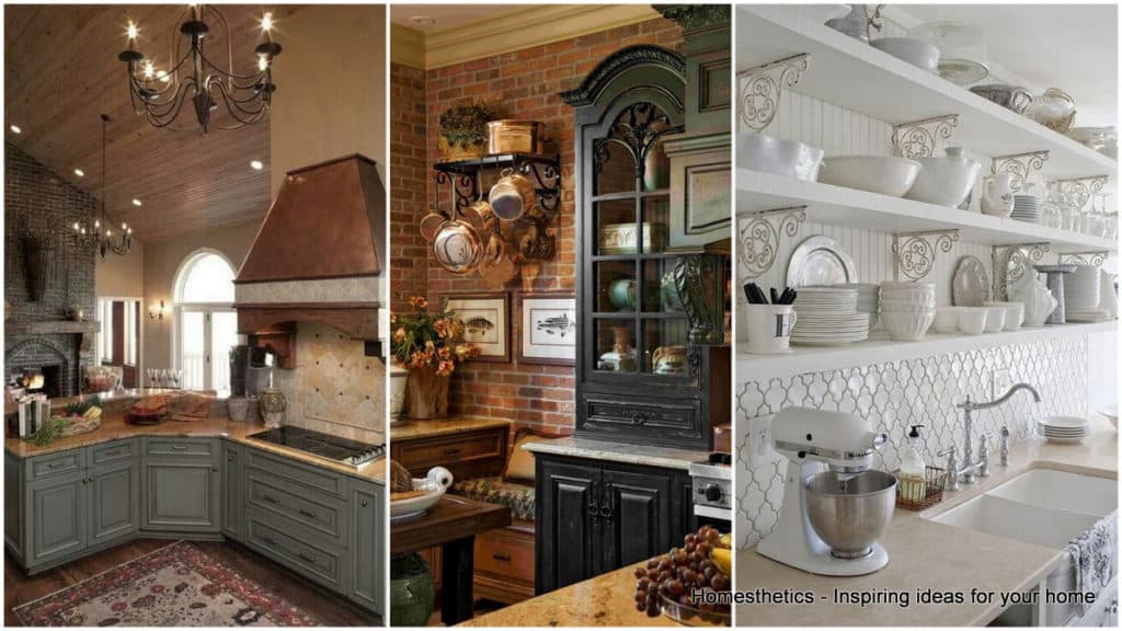 Majestic French Country Kitchen Designs