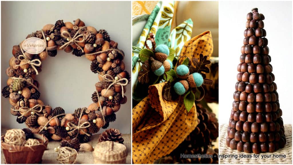 49 Incredibly Beautiful Acorn Crafts To Pursue