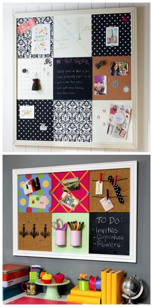22 DIY Bulletin Board Ideas To Revamp Your Home Office