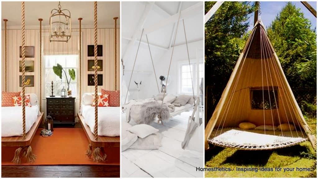 37 Smart DIY Hanging Bed Tutorials And Ideas To Do