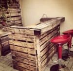87 Epic Pallet Bar Ideas To Embrace For Your Event - Homesthetics