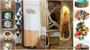 39 Spectacular Tree Logs Ideas For Cozy Households
