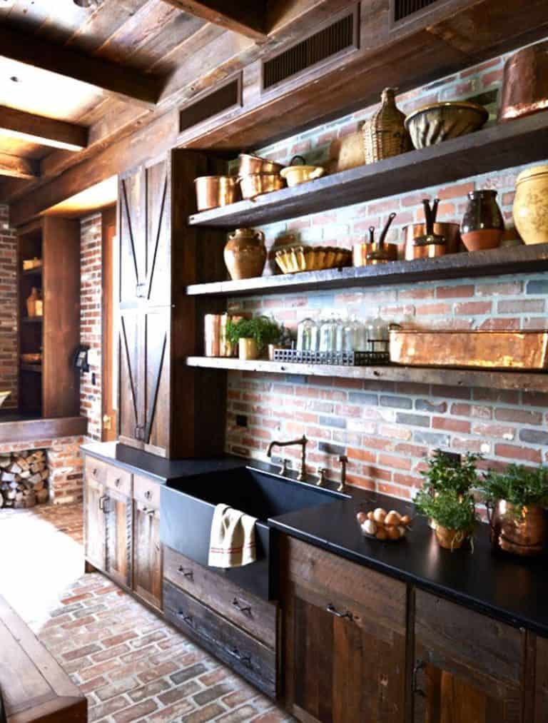47 Splendid Rustic Countertop Ideas For Your Kitchen