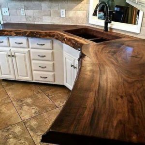 47 Splendid Rustic Countertop Ideas For Your Kitchen