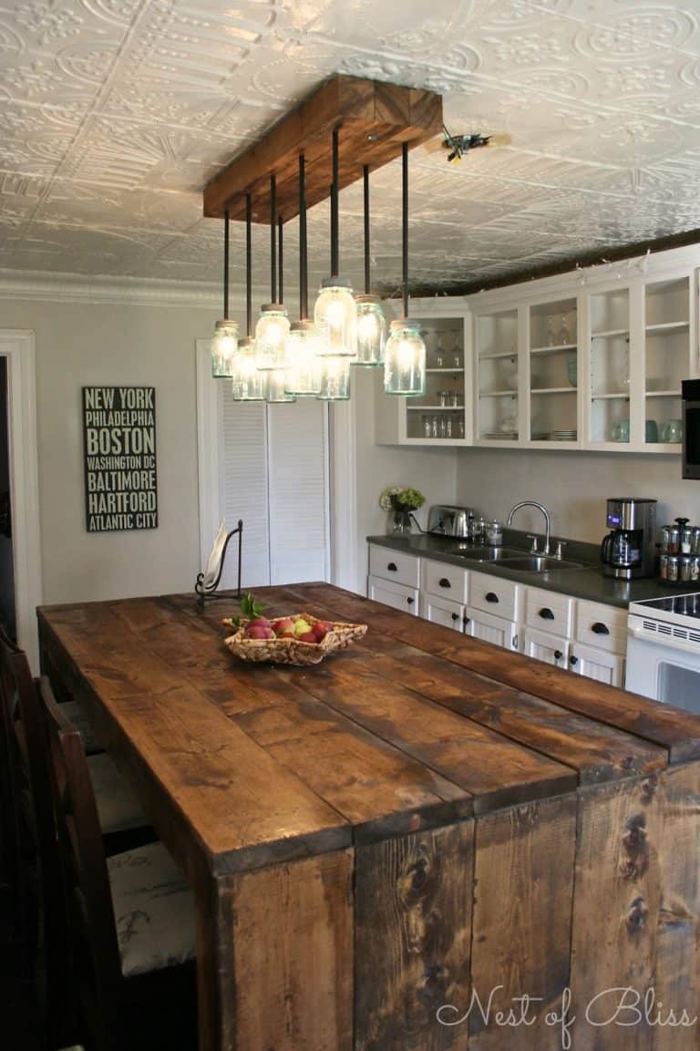 47 Splendid Rustic Countertop Ideas For Your Kitchen