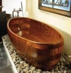 35 Super Epic Wooden Bathtub Design Ideas To Consider