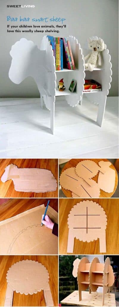 17 Clever DIY Ways To Use Cardboard In Your Home Decor
