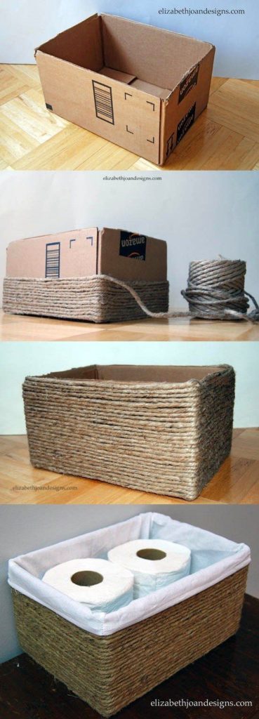 17 Clever DIY Ways To Use Cardboard In Your Home Decor