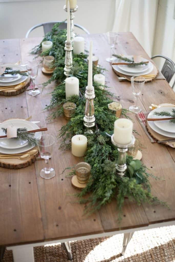 20 Wonderful Christmas Dinner Table Settings For Merry Holidays